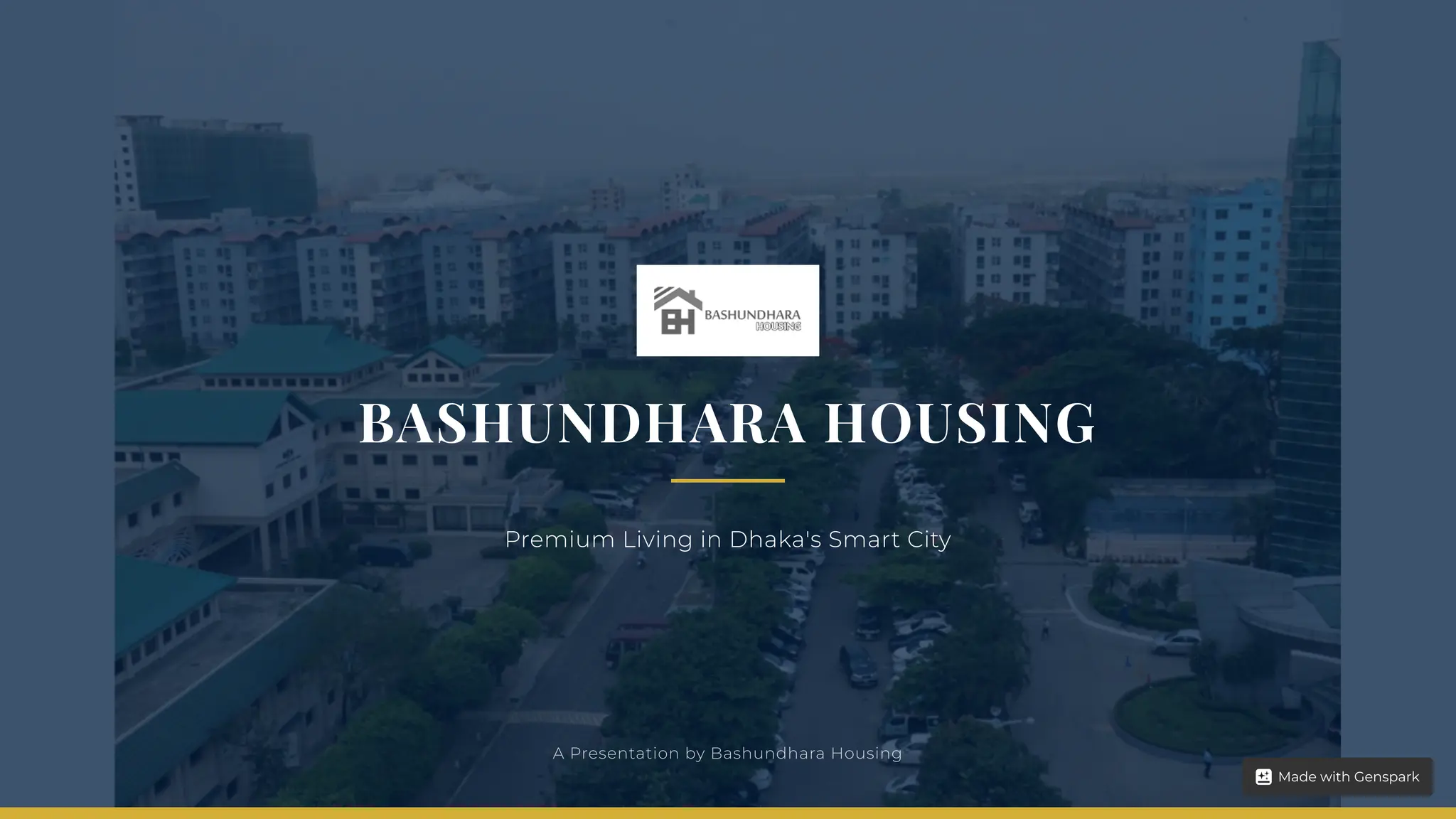 Bashundhara Housing _ Premium Living in Dhaka's Smart City | PDF