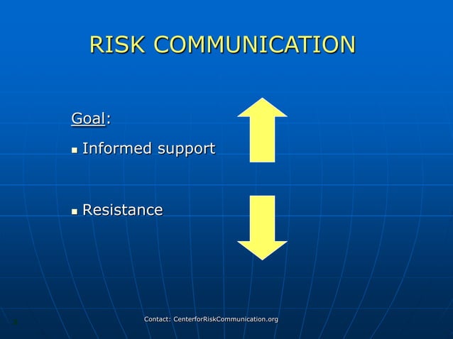 Basic Risk Communication | PPT