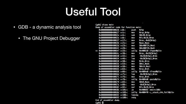 Linux binary Exploitation - Basic knowledge | PDF | Programming ...