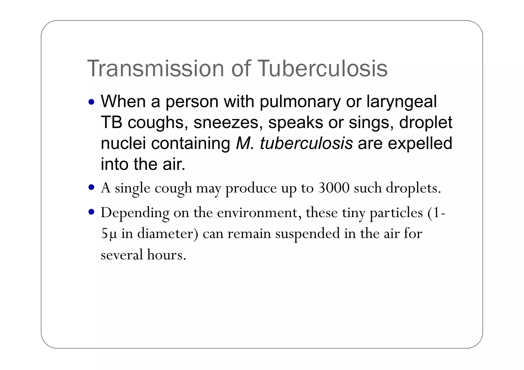 Basic facts of tuberculosis and malaria [compatibility mode] | PDF