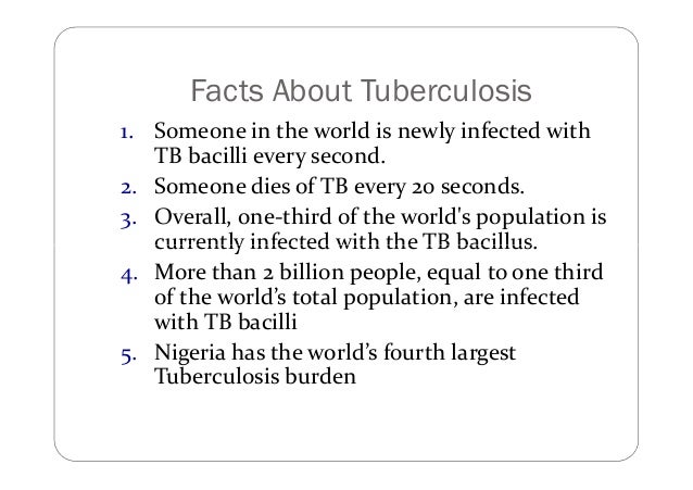Basic facts of tuberculosis and malaria [compatibility mode]