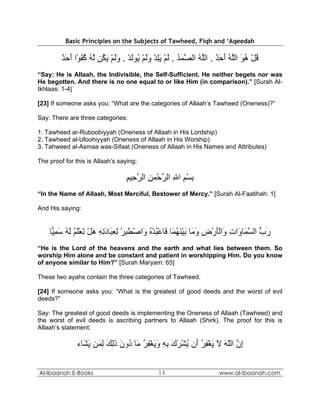 Basic principles in tawheed.doc