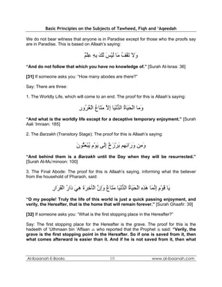 Basic principles in tawheed.doc