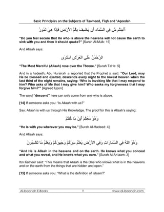 Basic principles in tawheed.doc