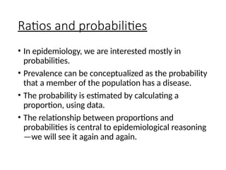 Basic.measures.based on frequencies and rates in Epidemiology.pptx