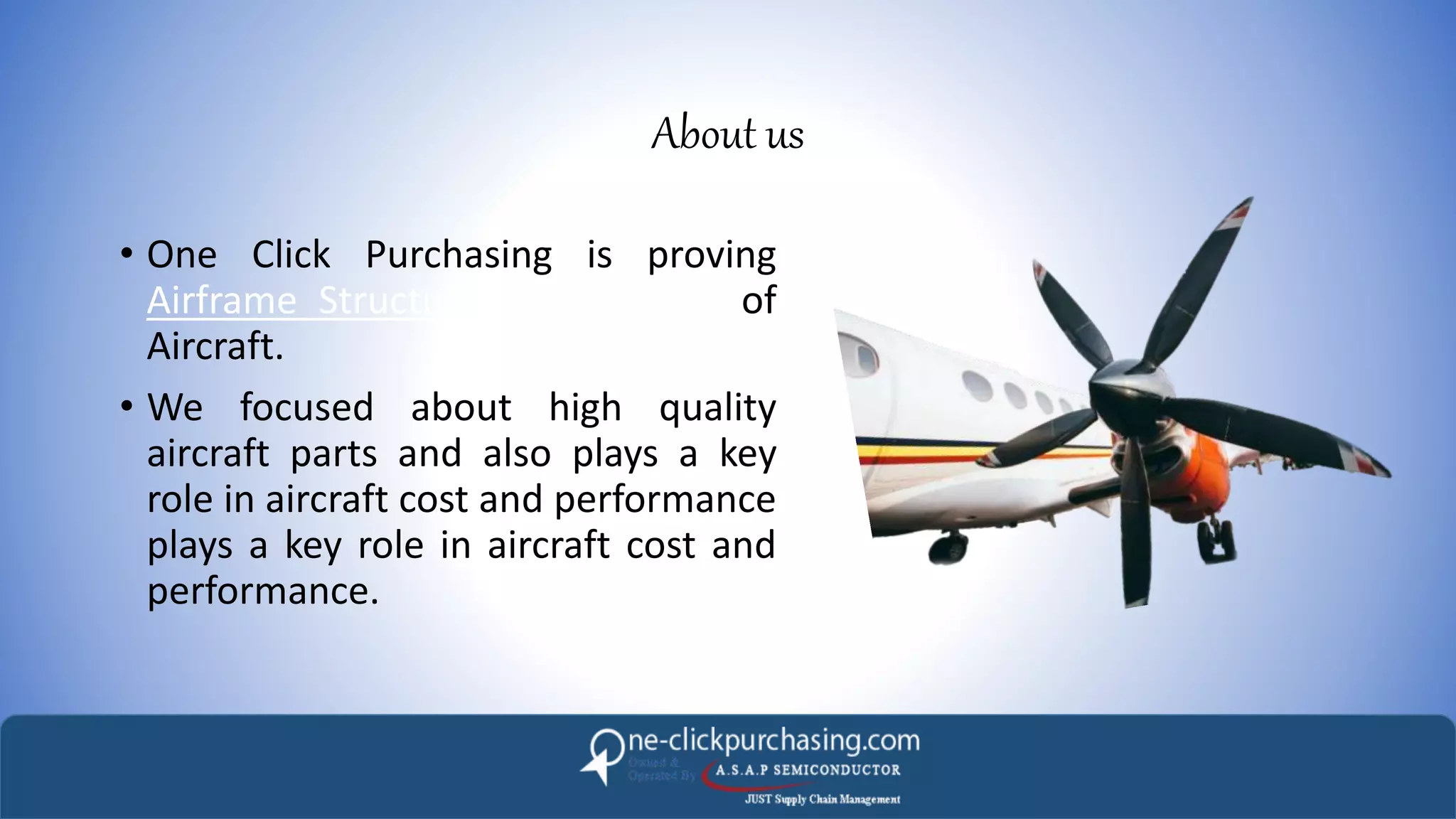 Basic Aircraft Structure Components | PPTX