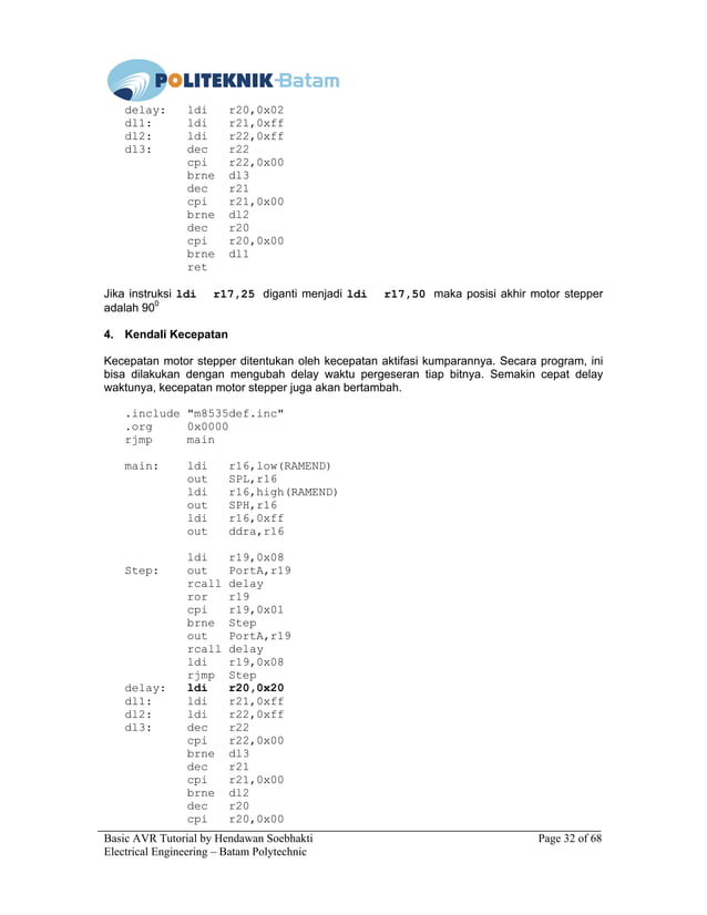 Basic avr-microcontroller-tutorial 8535 | PDF