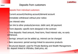 Basic Banking | PPT | Business and Finance