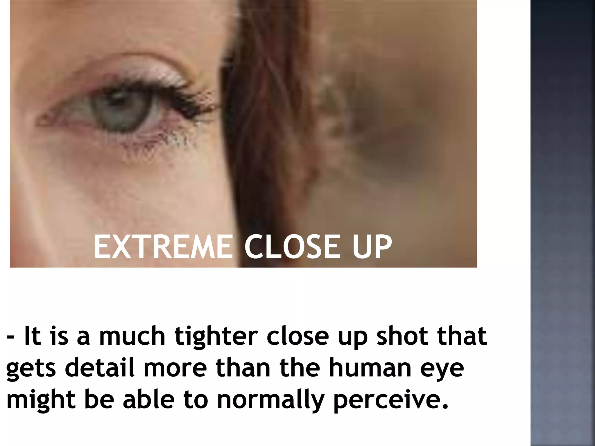 Basic camera shots | PPTX