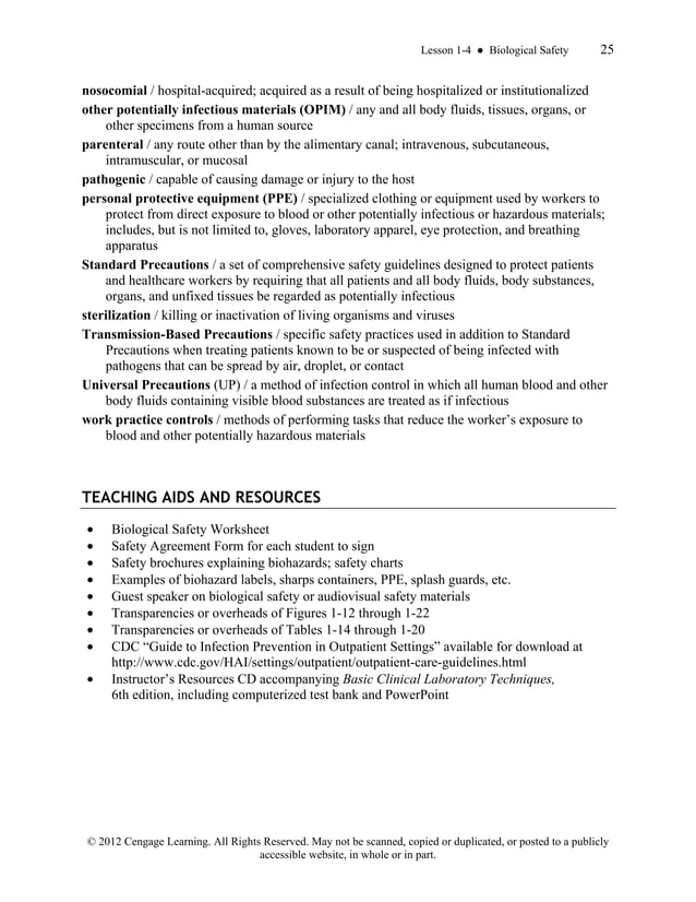 Basic Clinical Laboratory Techniques 6th Edition Estridge Solutions ...
