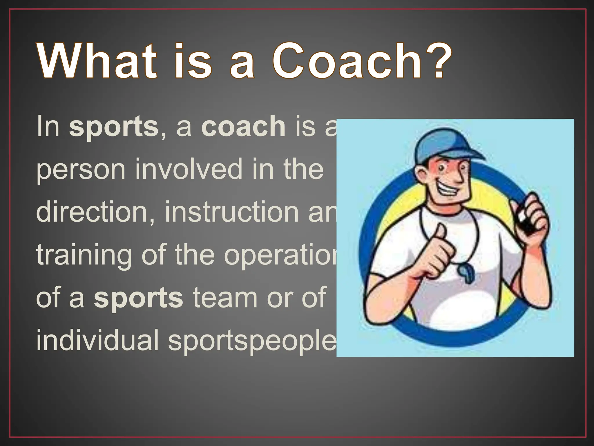 The basic art of coaching and roles.pptx