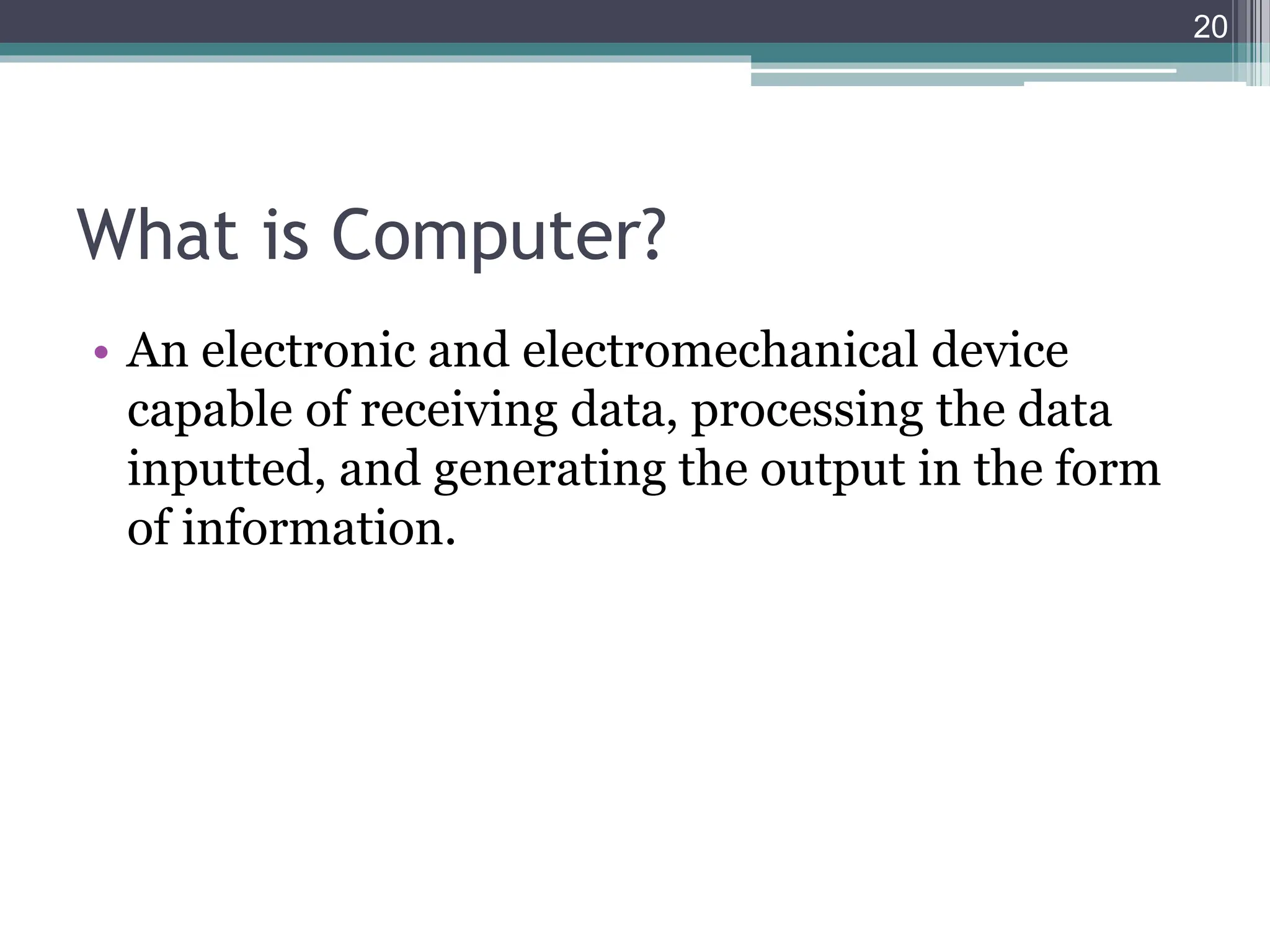 BASIC-COMPUTER-FUNDAMENTALS-INFORMATION-COMMUNICATION-TECHNOLOGY | PPTX | Desktops | Computing