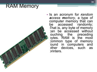 BASIC-COMPUTER-FUNDAMENTALS-INFORMATION-COMMUNICATION-TECHNOLOGY | PPTX