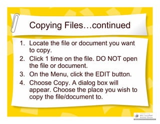 Basic Computer Operations | PDF