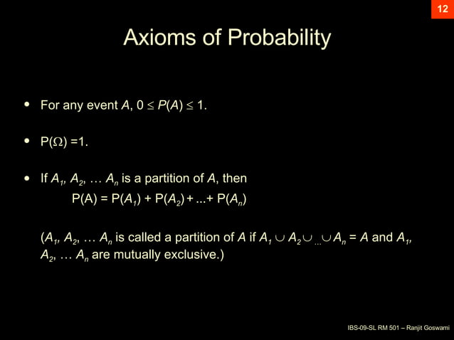 Basic Concept Of Probability | PPT | Physics | Science