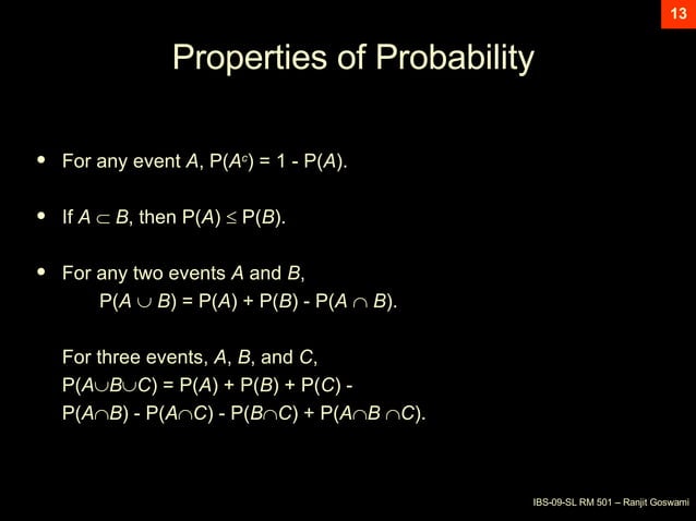 Basic Concept Of Probability | PPT | Physics | Science