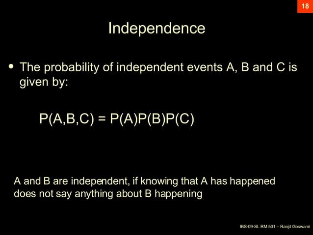 Basic Concept Of Probability | PPT | Physics | Science