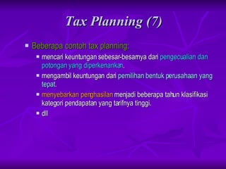 Basic Concept Of Tax Management | PPT