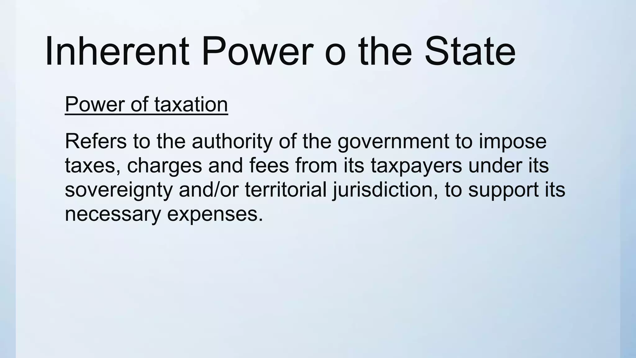 Basic concept-principle-of-taxation[1] | PPTX