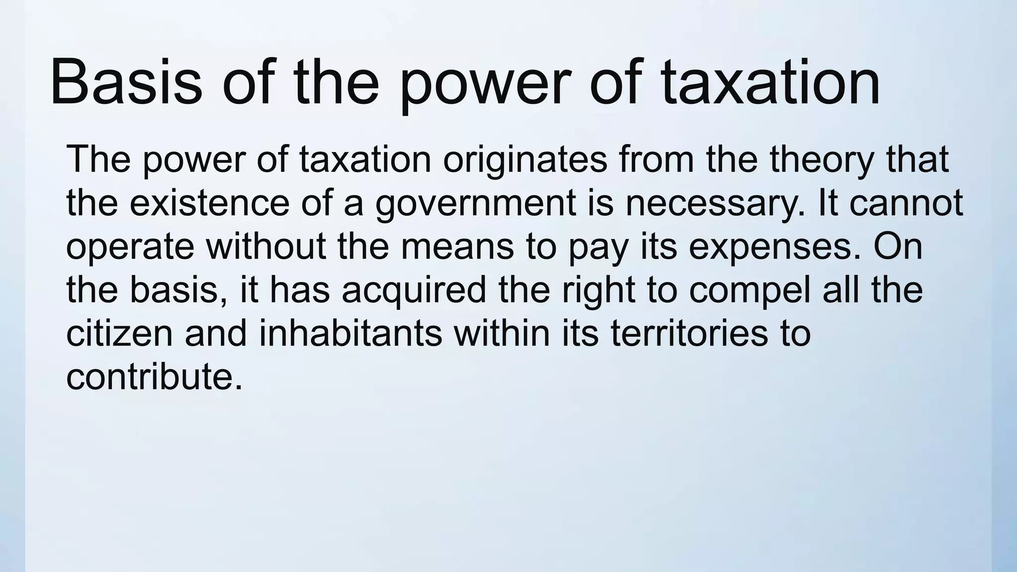 Basic concept-principle-of-taxation[1] | PPTX