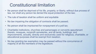 Basic concept-principle-of-taxation[1] | PPTX | Personal Taxes ...