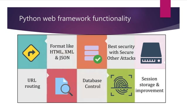 Basic concepts for python web development | PPT