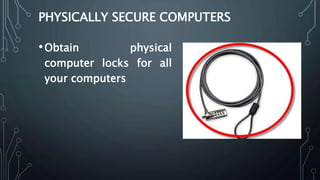 Basic concepts in computer security | PPTX