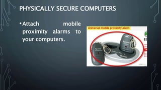Basic concepts in computer security | PPTX