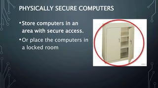 Basic concepts in computer security | PPTX