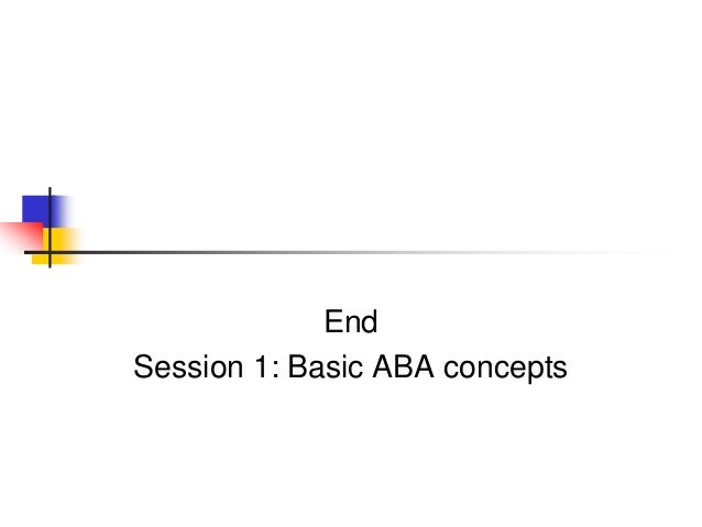 ABA BASIC CONCEPT