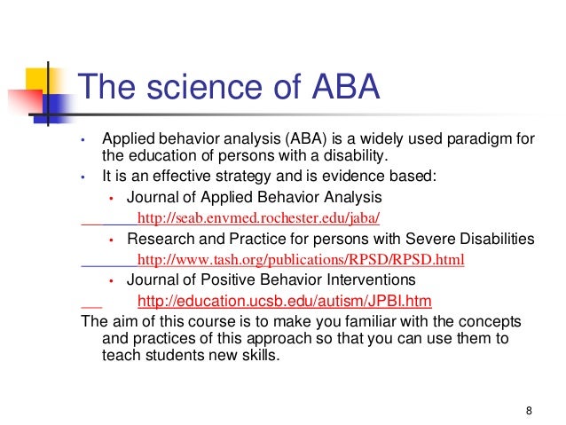 ABA BASIC CONCEPT