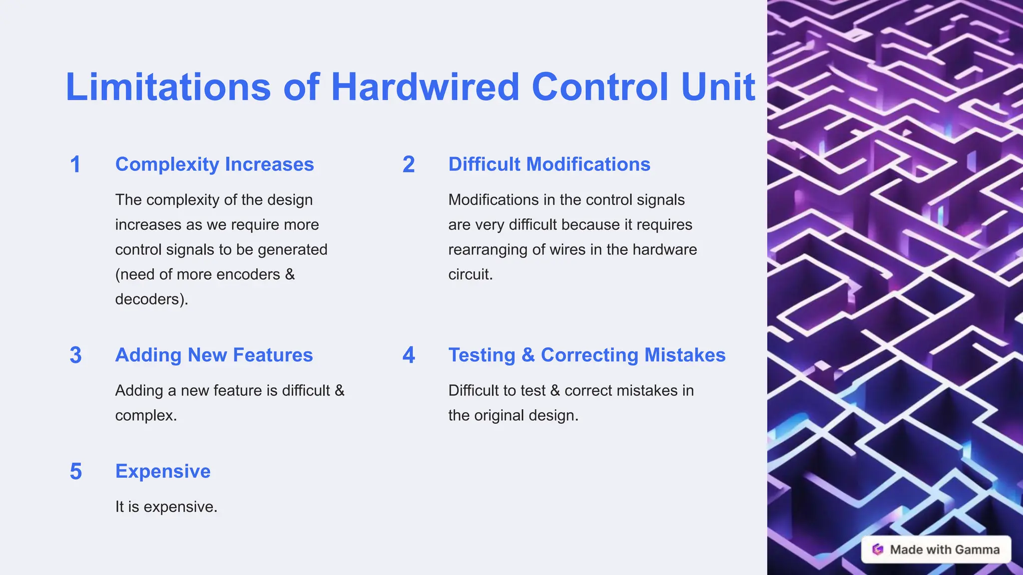 Basic Concepts of Control (Digital Logic Fundamentals) | PPTX ...