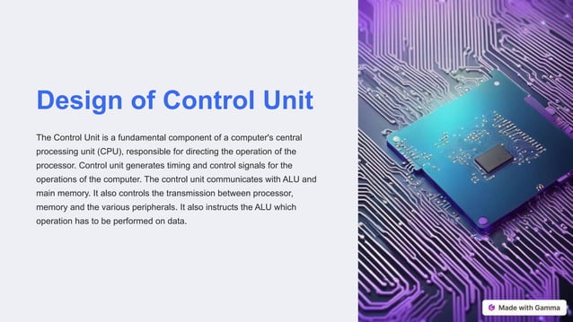Basic Concepts of Control (Digital Logic Fundamentals) | PPTX ...