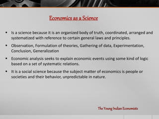 Basic concepts of economics | PPTX