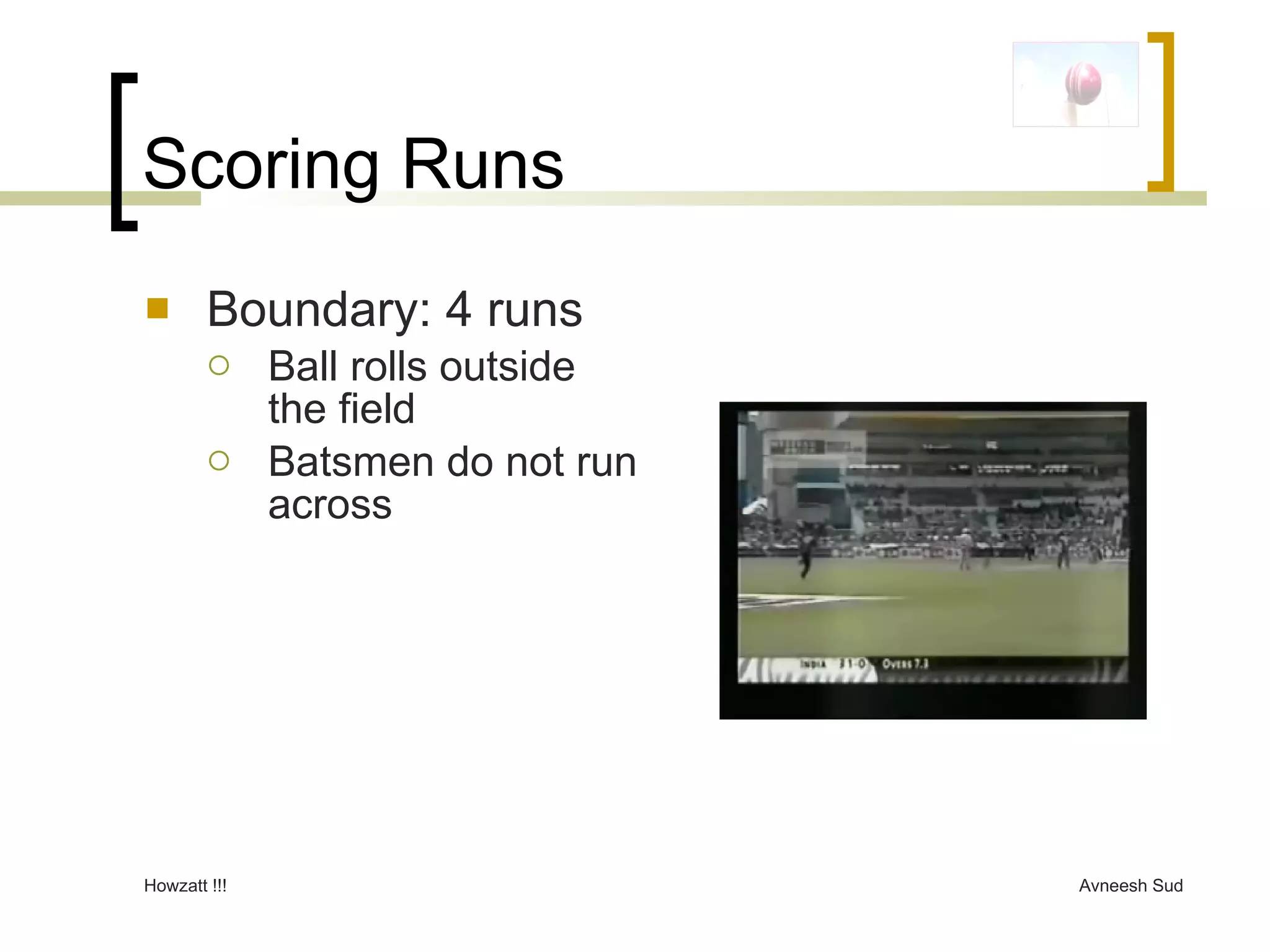 Basic Cricket Rules | PPT
