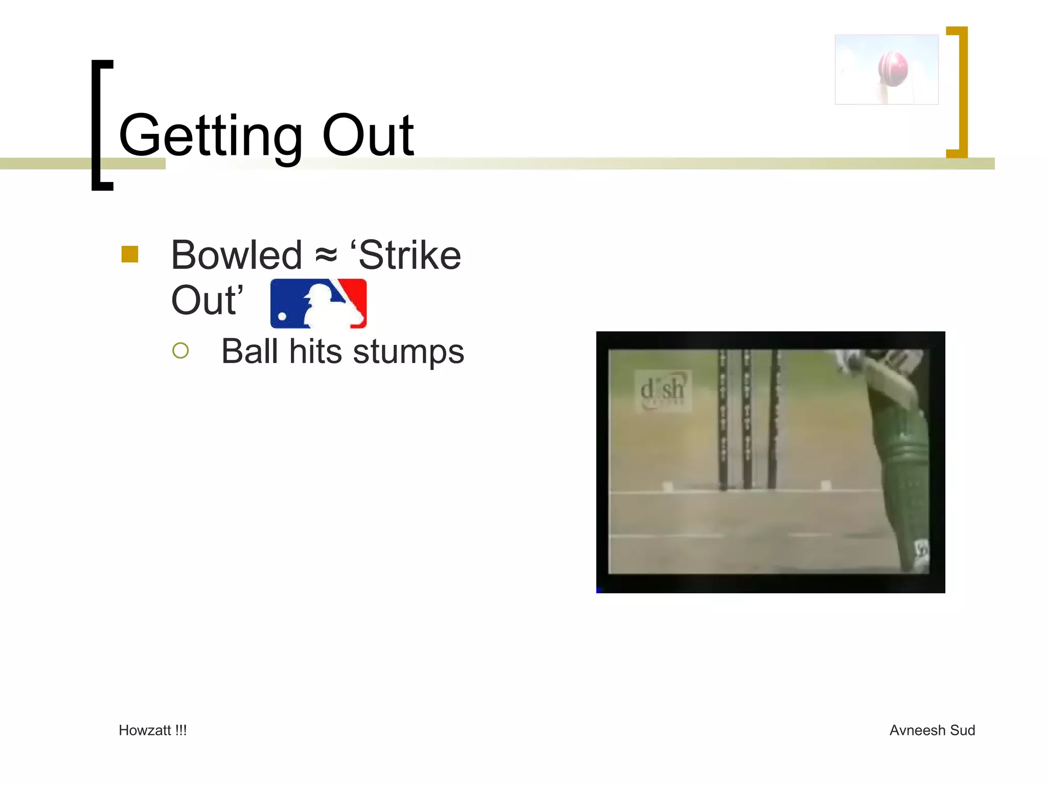 Basic Cricket Rules | PPT