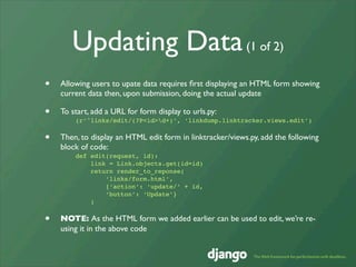 Basic Crud In Django | PDF
