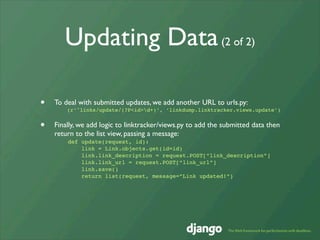 Basic Crud In Django | PDF