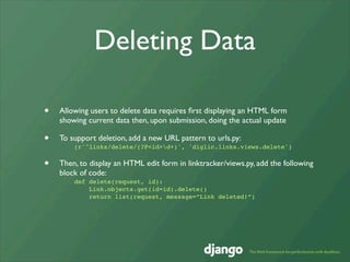 Basic Crud In Django | PDF