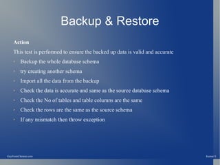 Basic Database Testing | PPT