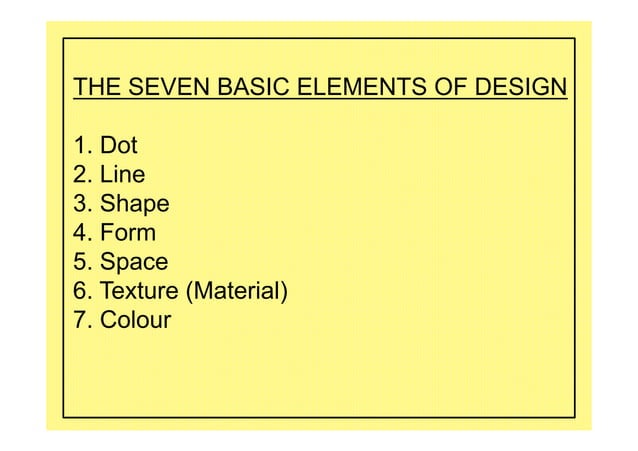 Basic Elements of Design by Adeeba Afreen | PDF