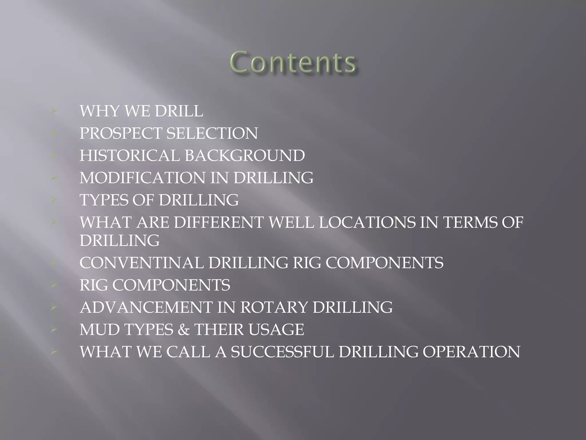 Basic drilling engineering | PPT