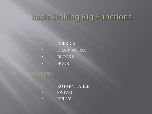 Basic drilling engineering | PPT | Geology | Science