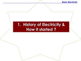BASIC-ELECTRICITY Basic Electricity Only | PDF