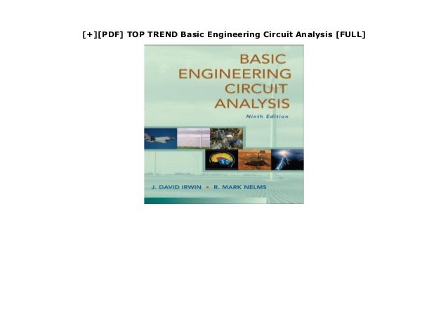 PDF] TOP TREND Basic Engineering Circuit Analysis [FULL]
