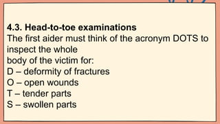 QUARTER ONE- HEALTH 9- BASIC-FIRST-AID. .pptx