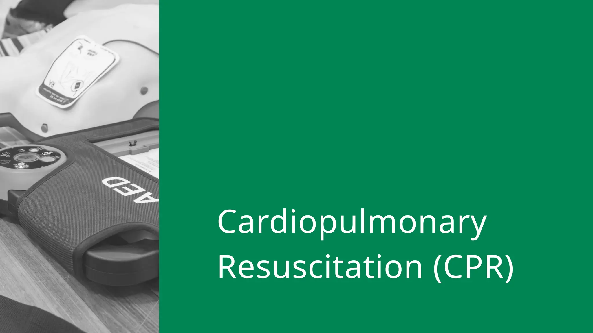Basic-First-Aid-Cardiopulmonary-Resuscitation | PPT