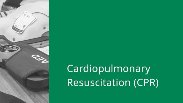 Basic-First-Aid-Cardiopulmonary-Resuscitation | PPT