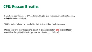 Basic-First-Aid-Cardiopulmonary-Resuscitation | PPTX