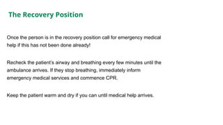 Basic--First-Aid--The Recovery--Position | PPTX
